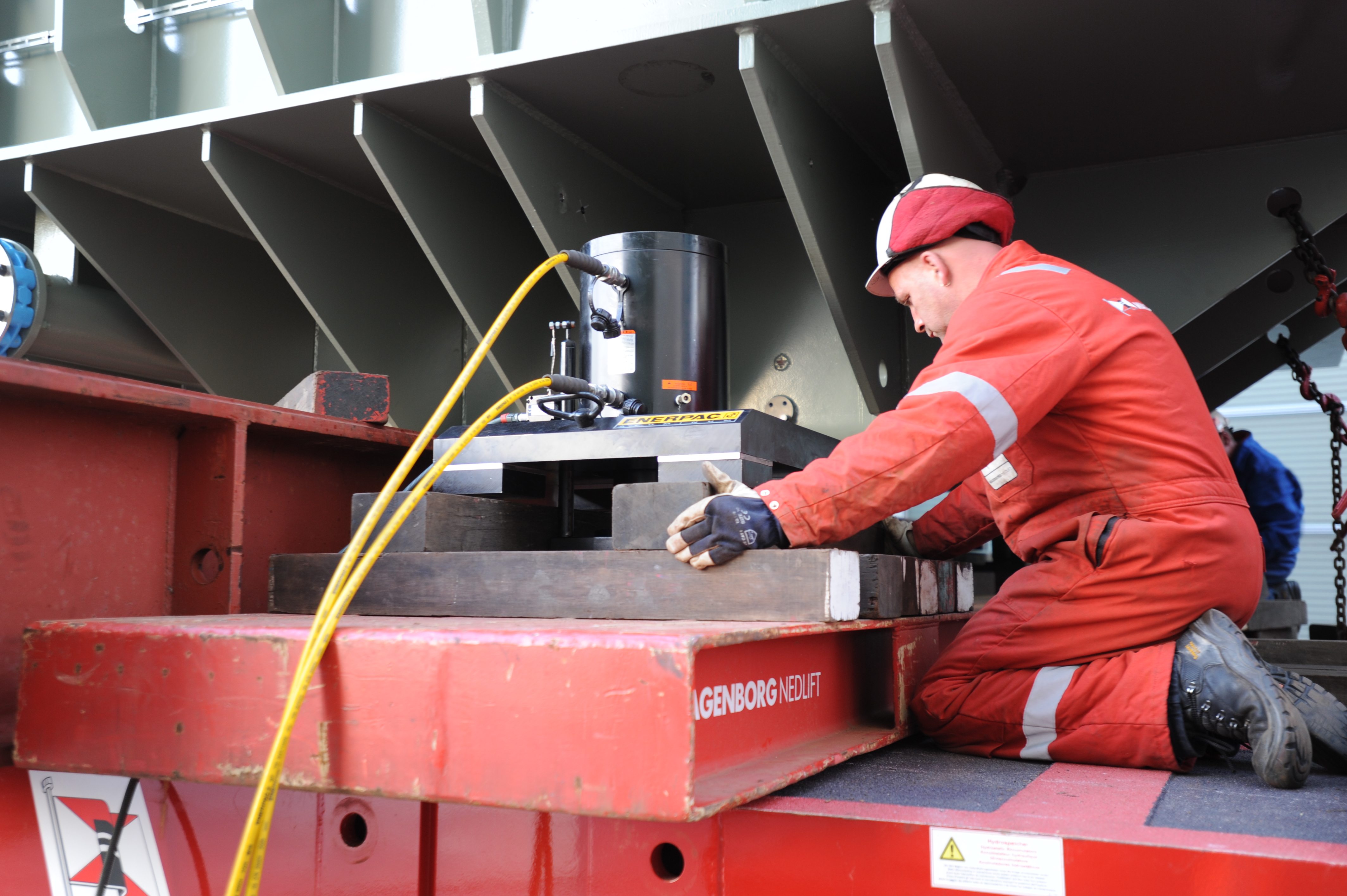 Skidding and jacking systems - Wagenborg Nedlift