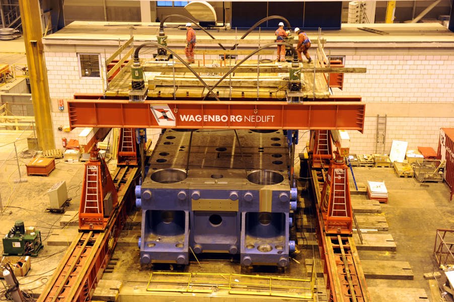 Lifting solutions with gantry systems - Wagenborg Nedlift