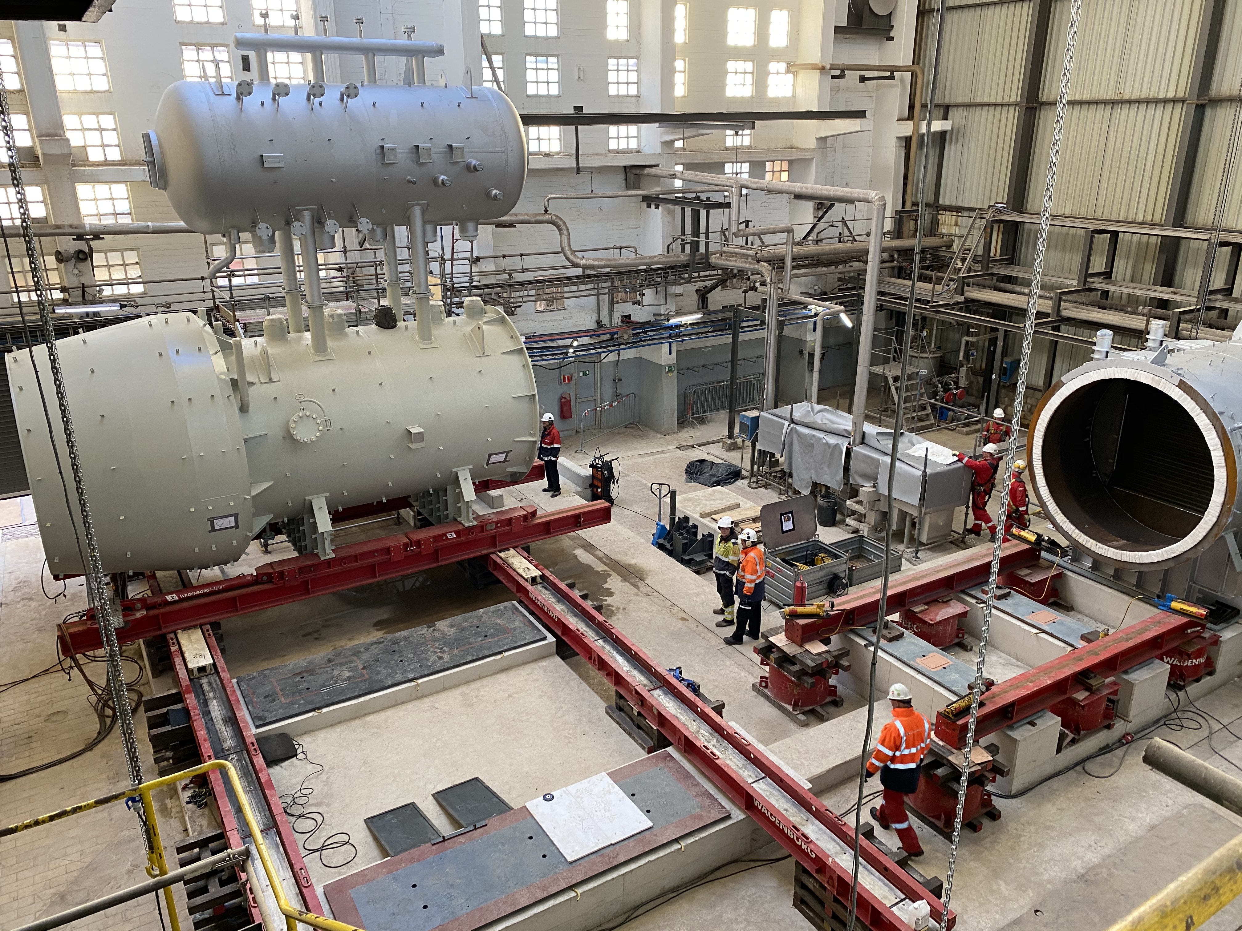 Skidding and jacking systems - Wagenborg Nedlift