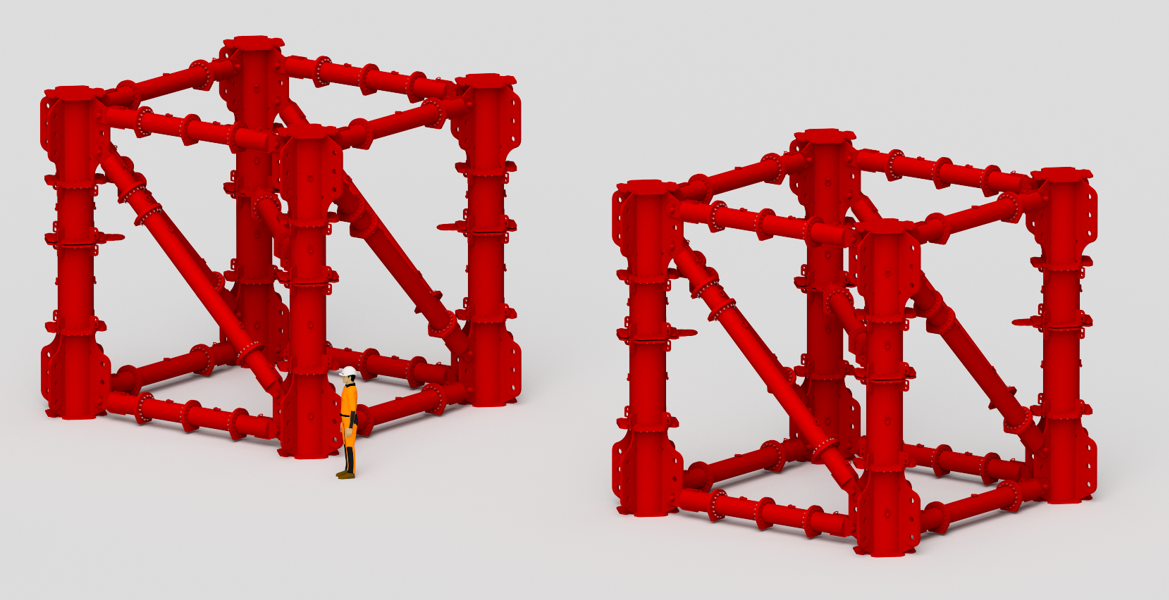 Modular Support System - Wagenborg Nedlift