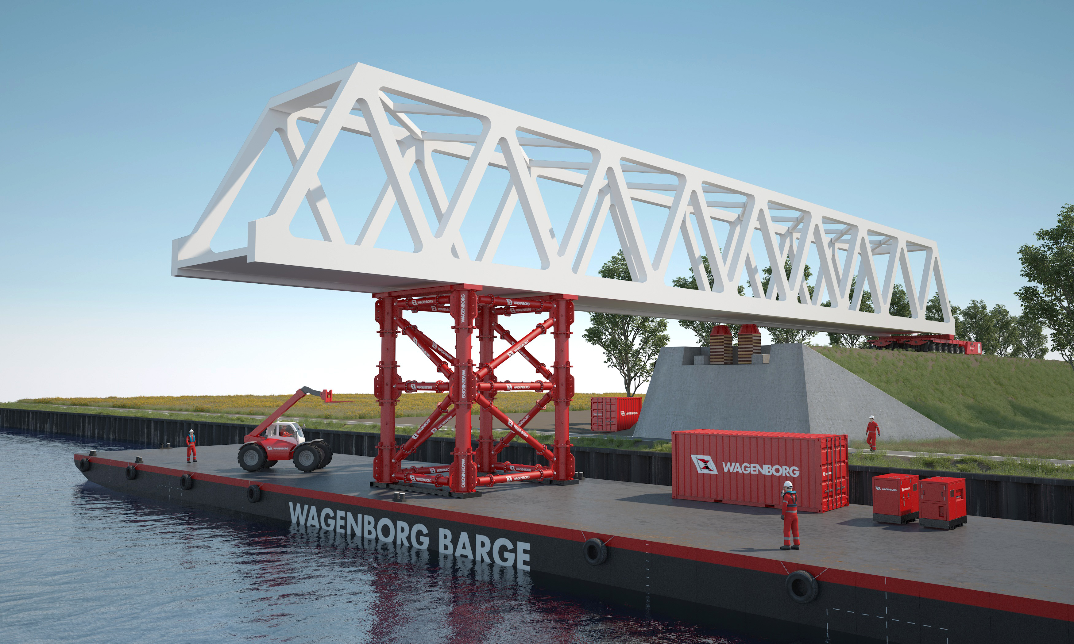 Modular Support System - Wagenborg Nedlift
