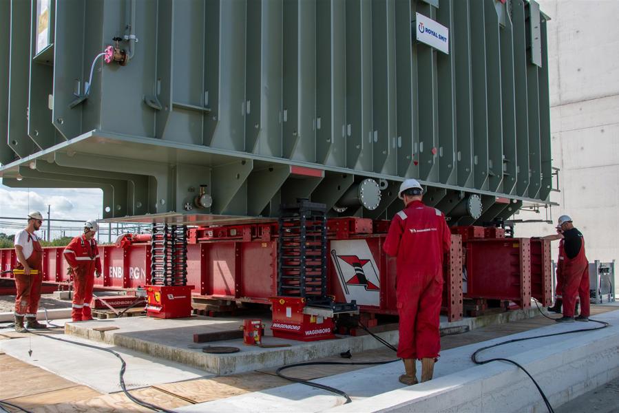 Skidding and jacking systems - Wagenborg Nedlift